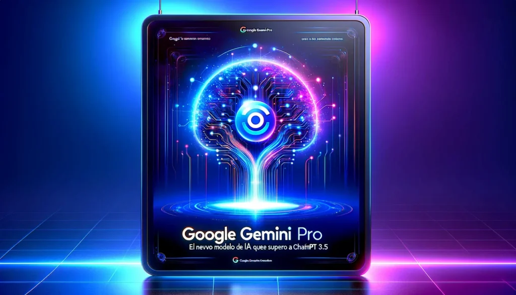 Google Gemini Pro: El nuevo modelo de IA que supera a ChatGPT 3.5 ...